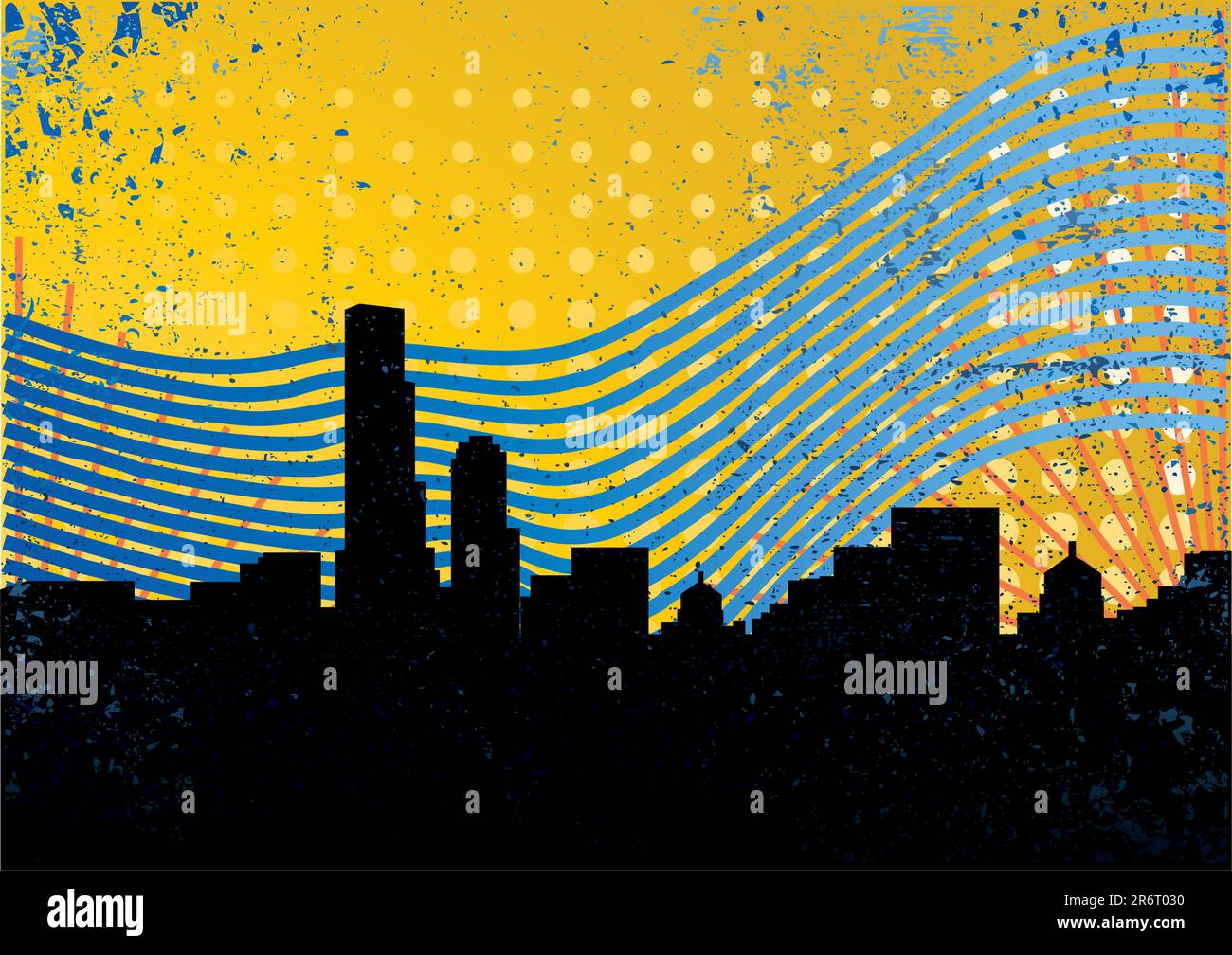vector grunge background with blue lines Stock Vector Image & Art - Alamy