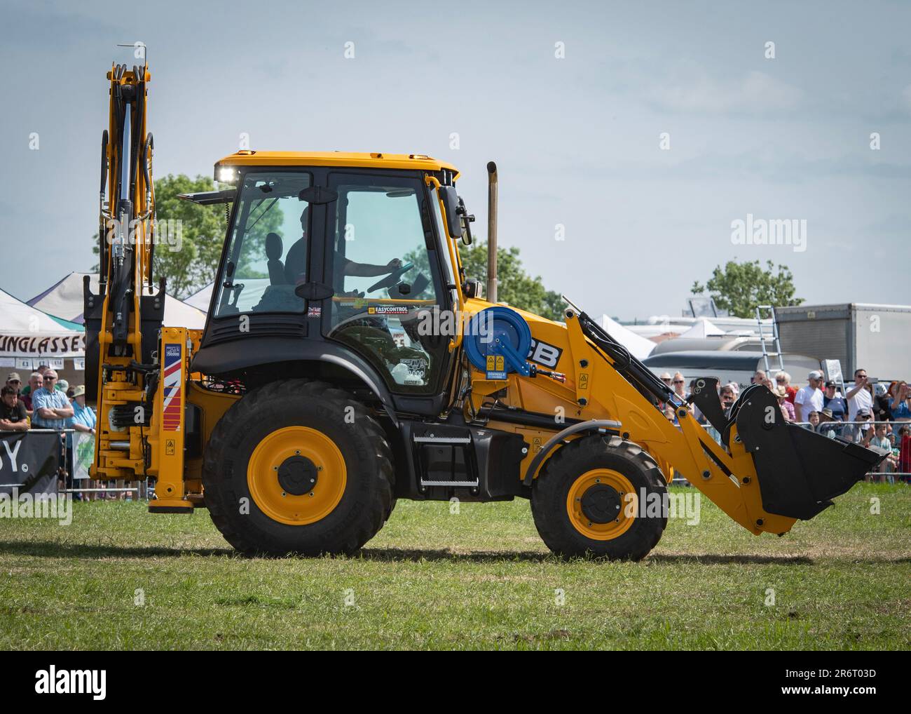 Dancing Diggers - Smallwood Steam & Vintage Rally 2023 Stock Photo - Alamy