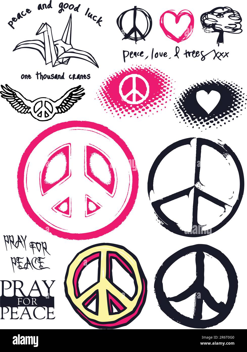 Peace icon hi-res stock photography and images - Alamy