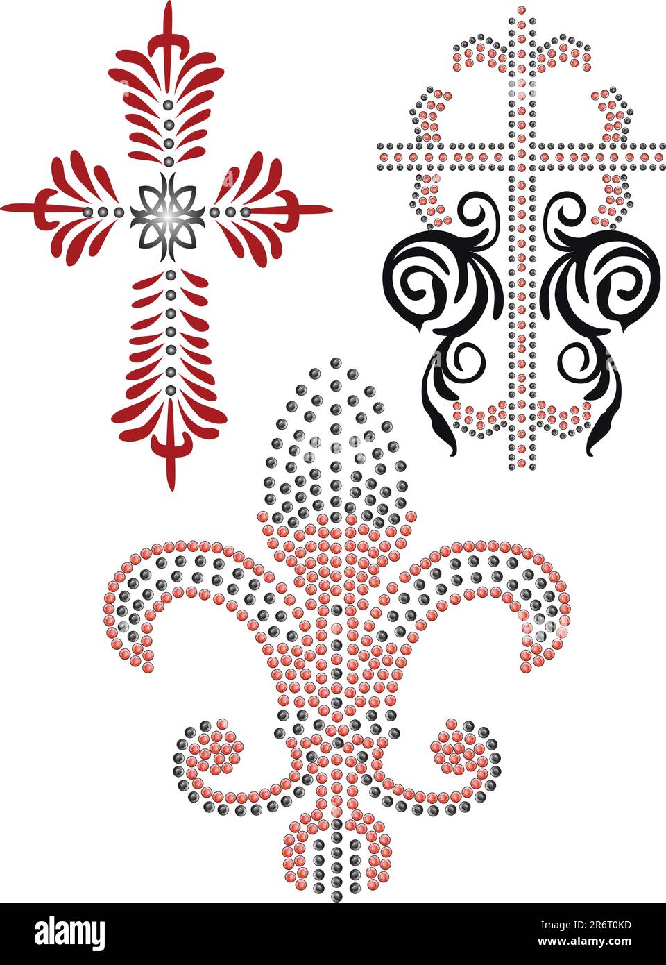 Medieval style cross in Stock Vector Images - Alamy