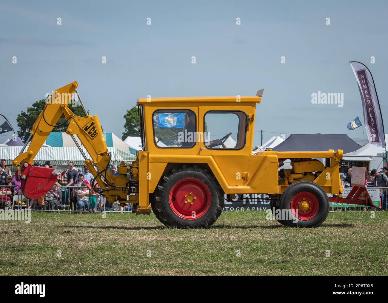 Dancing Diggers - Smallwood Steam & Vintage Rally 2023 Stock Photo - Alamy