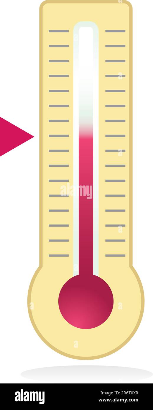 Temperature guage Stock Vector Images - Alamy