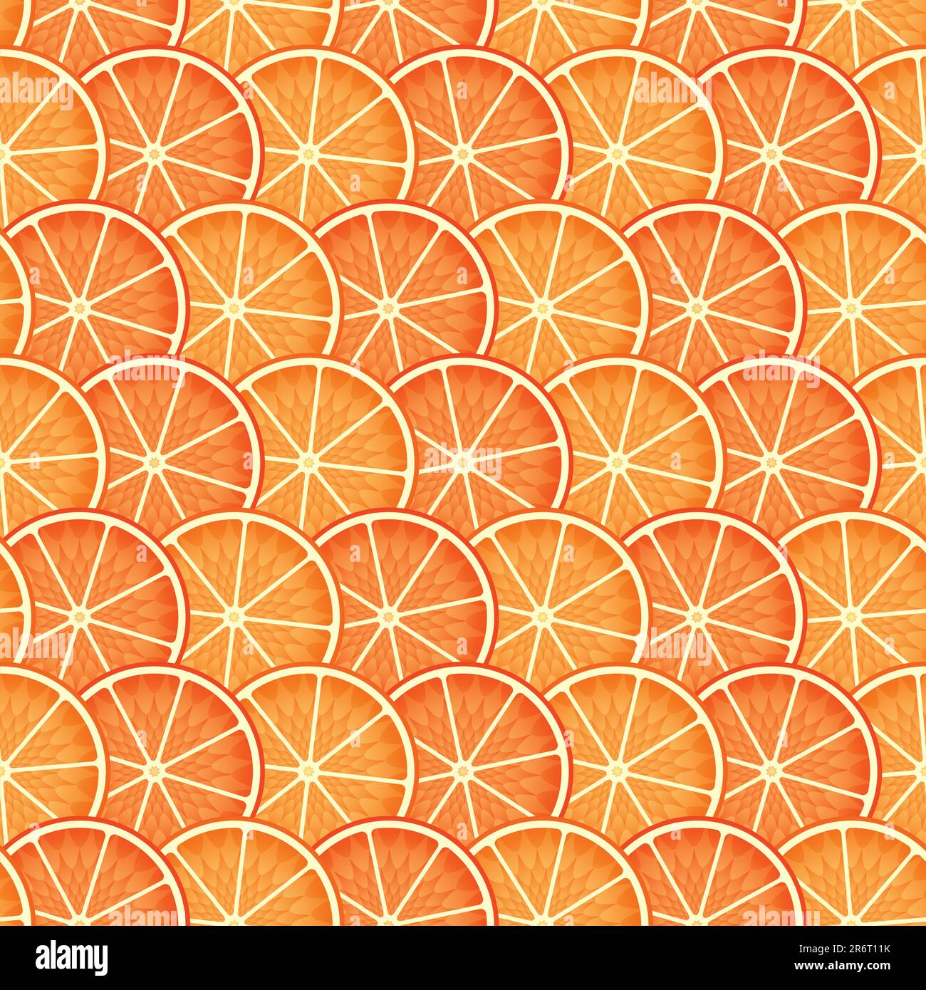 Abstract citrus background. Seamless. Orange palette.Vector illustration Stock Vector Image ...
