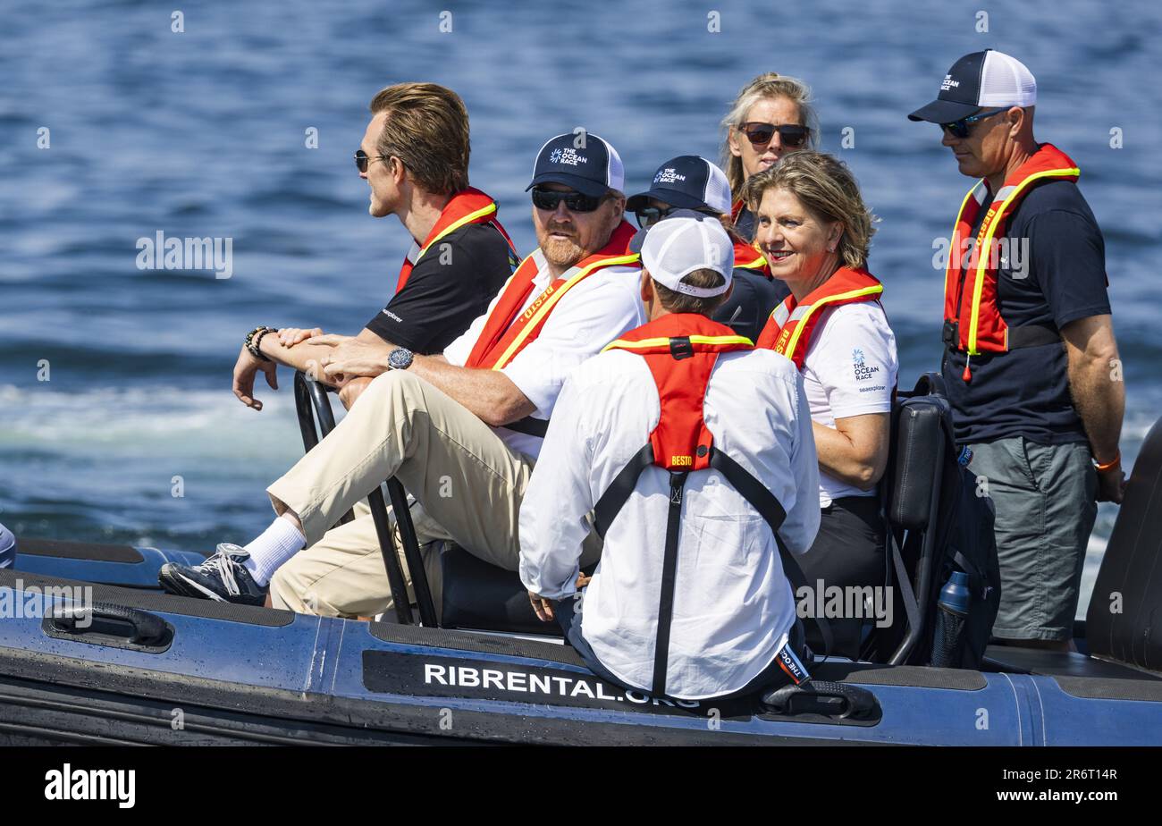 SCHEVENINGEN - King Willem-Alexander and Queen Maxima visit the Dutch ...