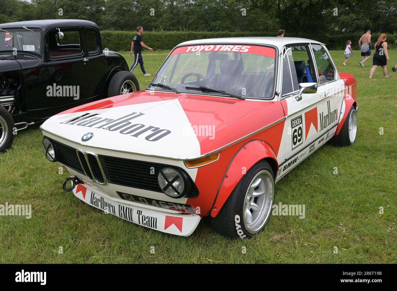 BMW 2002 racing car Stock Photo - Alamy
