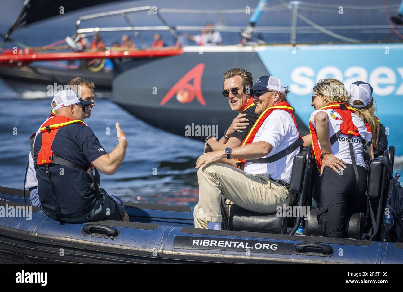 SCHEVENINGEN - King Willem-Alexander and Queen Maxima visit the Dutch ...