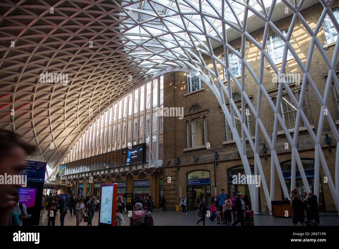 Kings Cross Train Station - London UK Stock Photo - Alamy