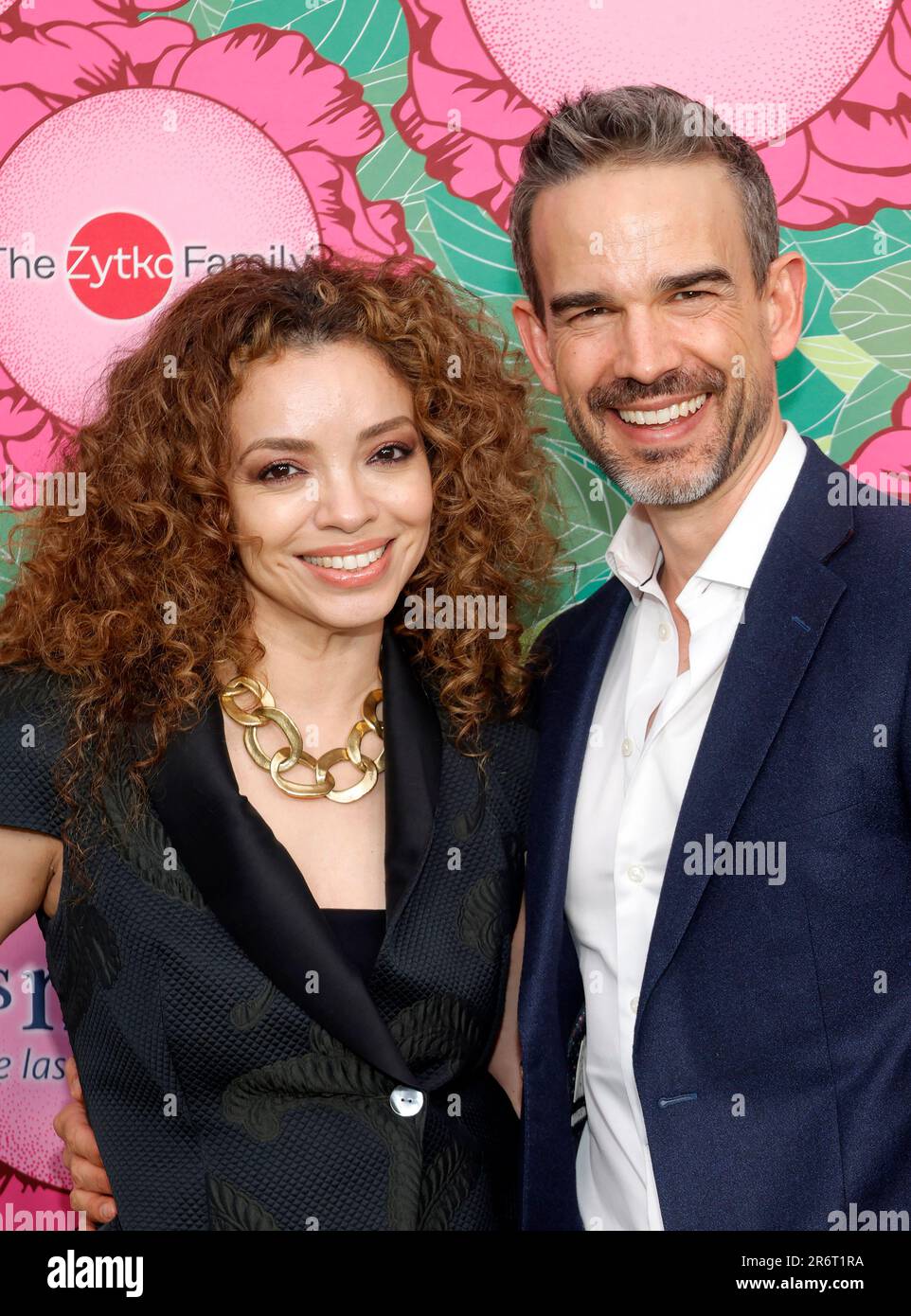 Hollywood, Ca. 10th June, 2023. Anel López Gorham, Chris Gorham at the ...