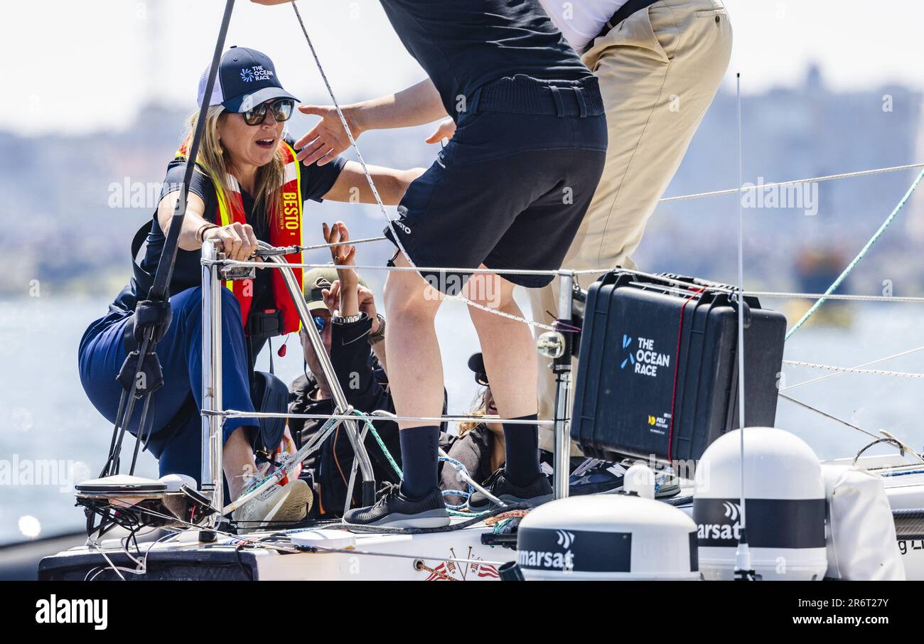 SCHEVENINGEN - King Willem-Alexander and Queen Maxima visit the Dutch ...