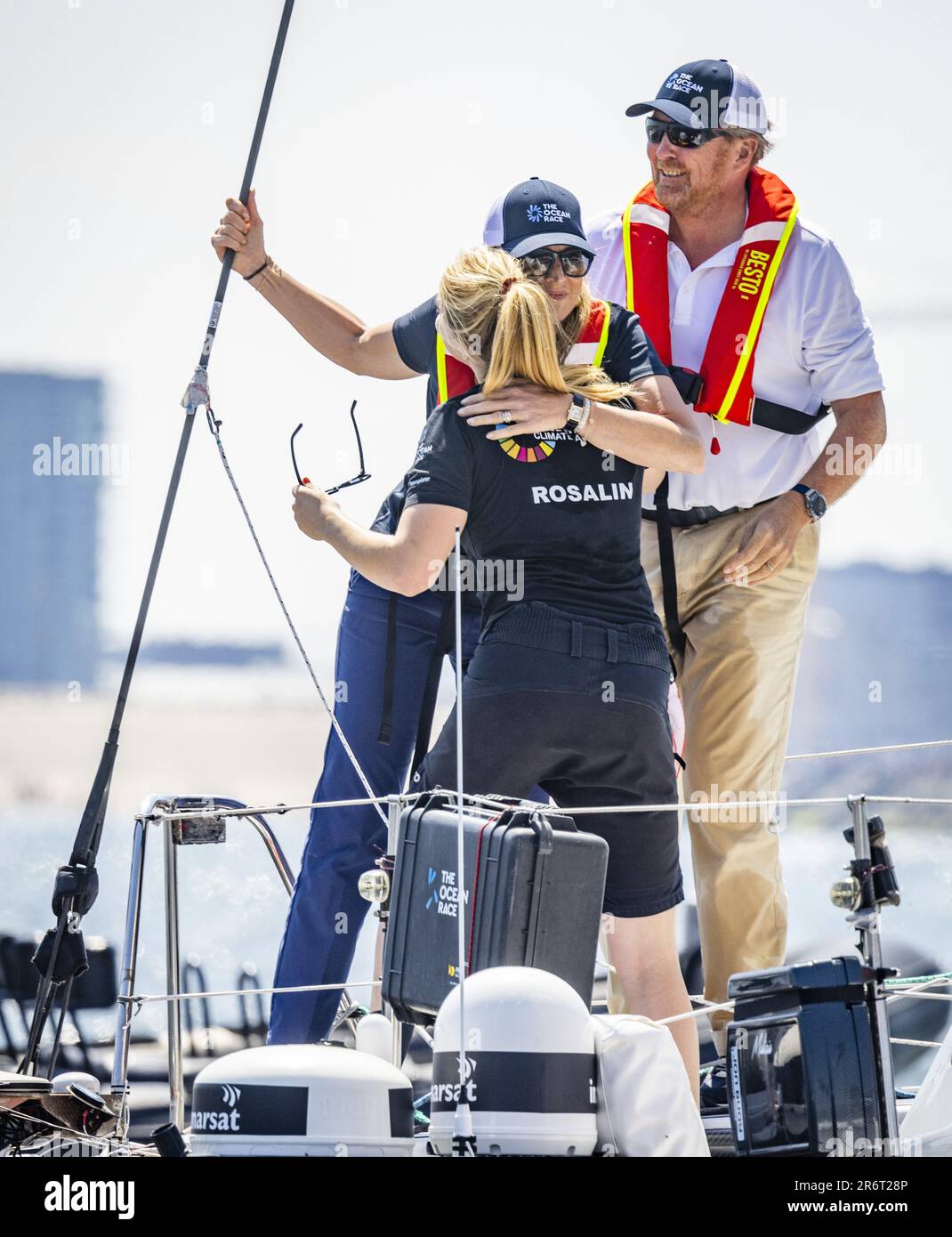 SCHEVENINGEN - King Willem-Alexander and Queen Maxima visit the Dutch ...