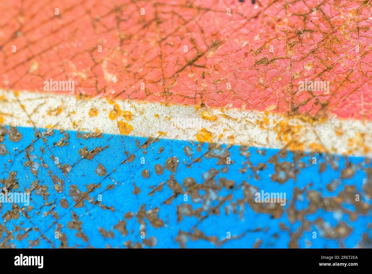 Metal texture blue paint rust hi-res stock photography and images - Alamy