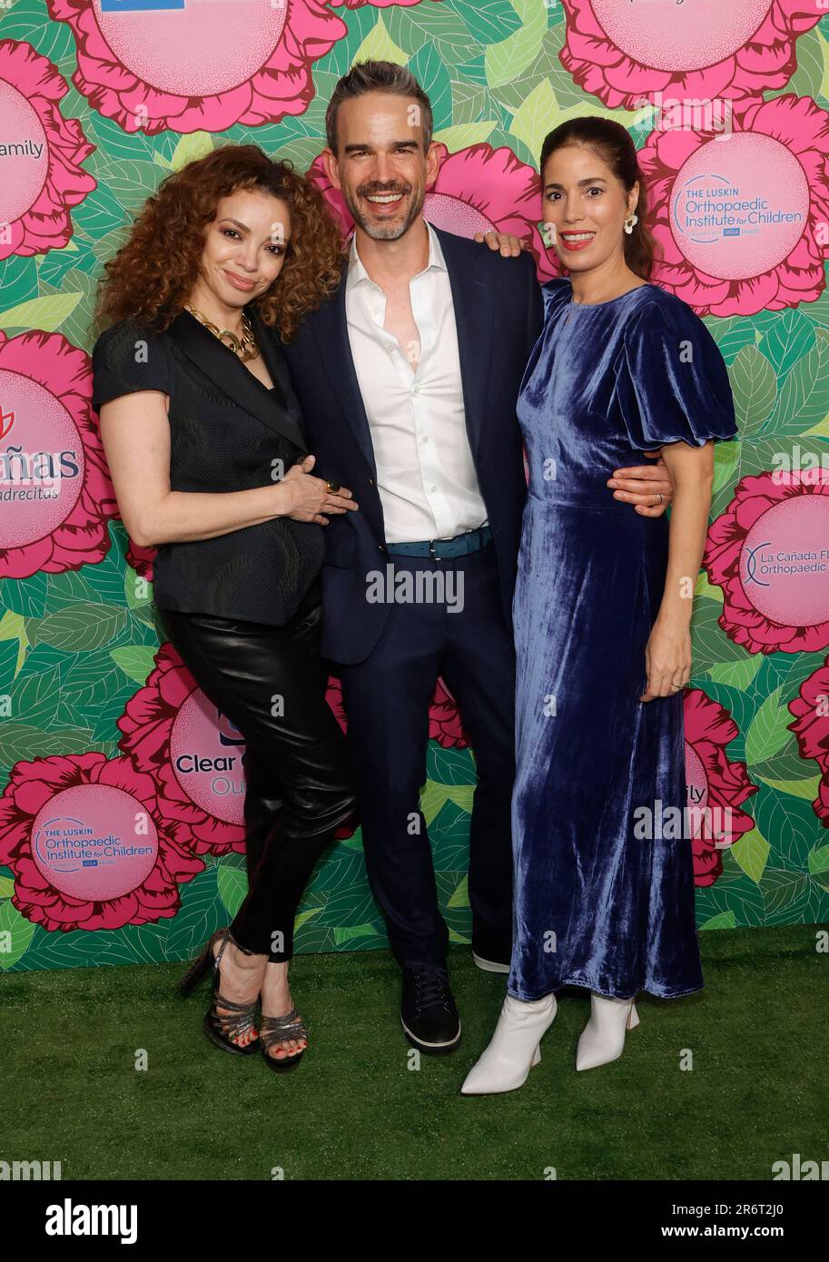 Hollywood, Ca. 10th June, 2023. Anel López Gorham, Chris Gorham, Ana ...