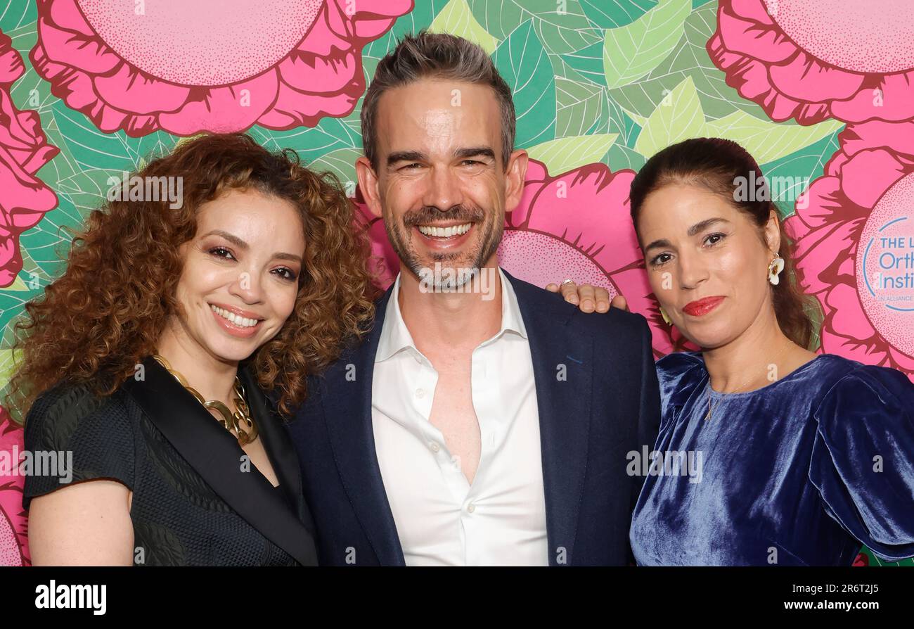 Hollywood, Ca. 10th June, 2023. Anel López Gorham, Chris Gorham, Ana ...