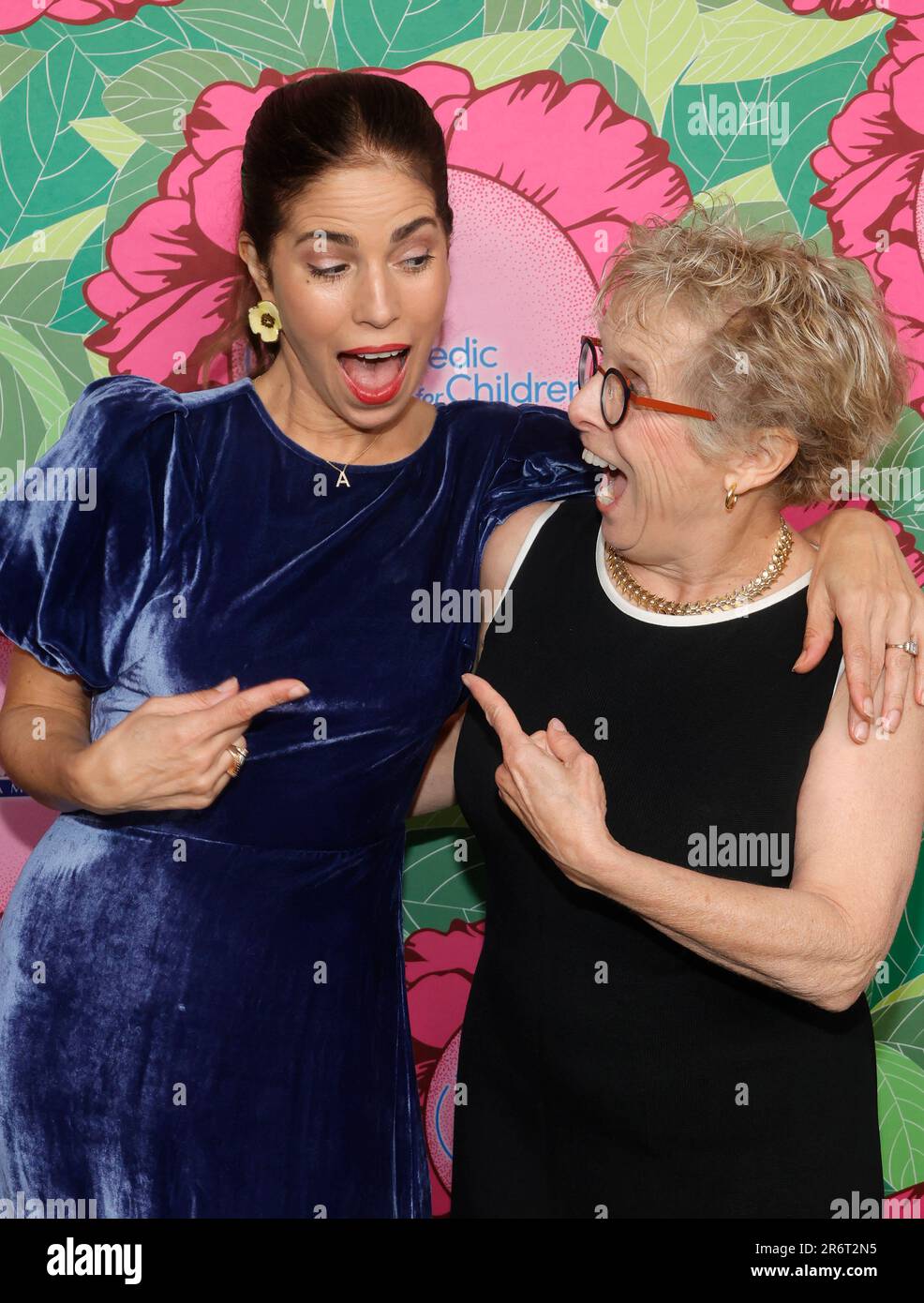 Hollywood, Ca. 10th June, 2023. Ana Ortiz, Mary Lou Belli at the Stand ...