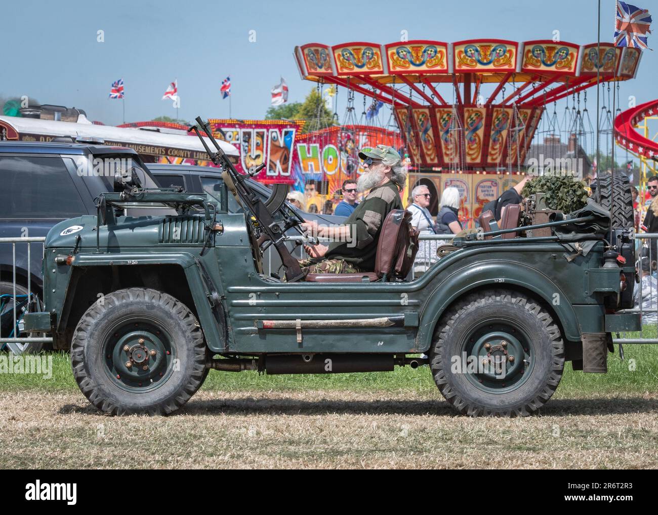 Military - Smallwood Steam & Vintage Rally 2023 Stock Photo - Alamy