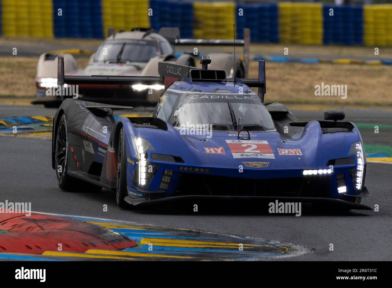 Cadillac Racing car driven by Richard Westbrook and Alex Lynn from ...