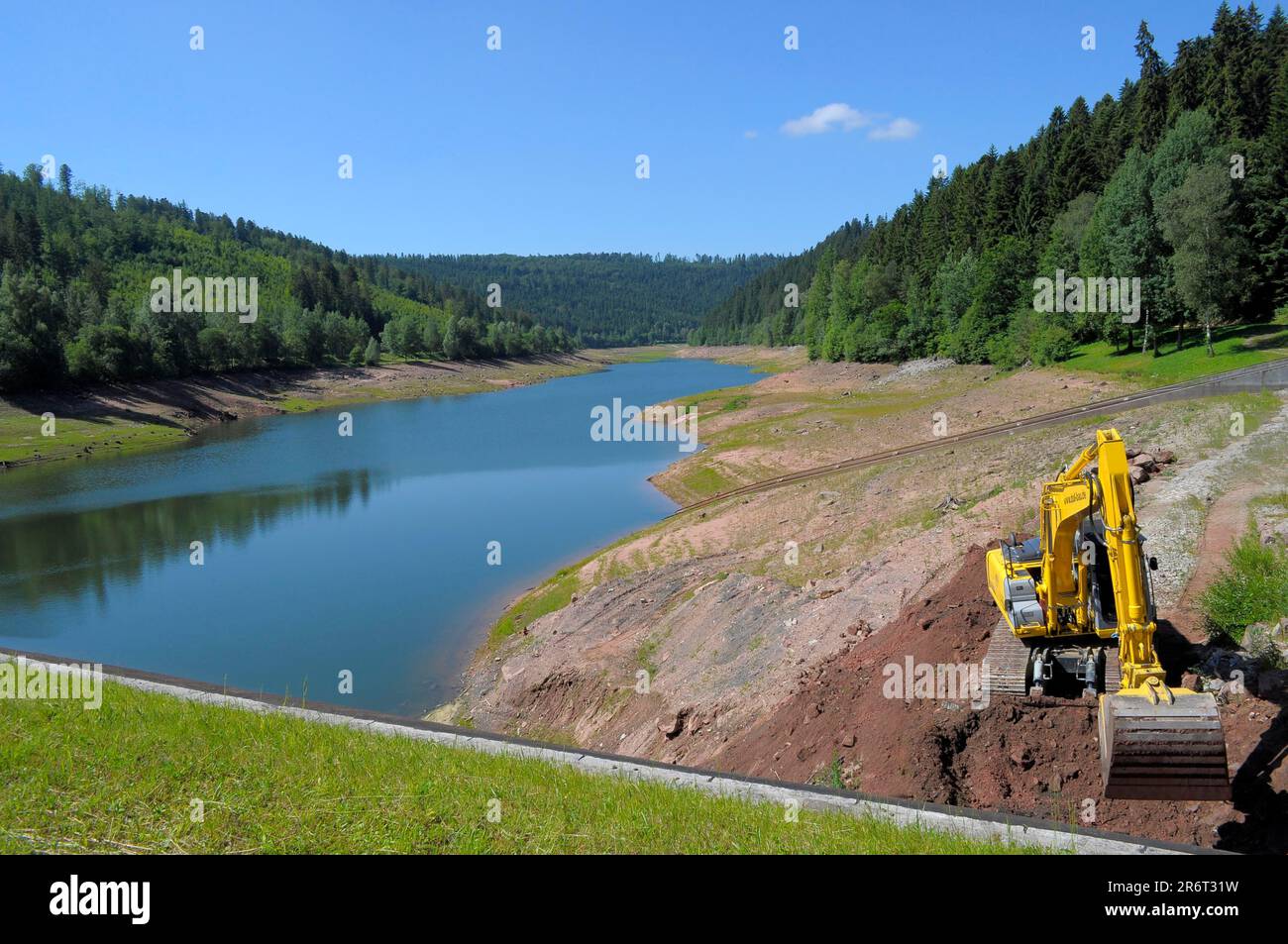 Northern Black Forest, Erzgrube reservoir, Nagoldtalsperre Erzgrube ...