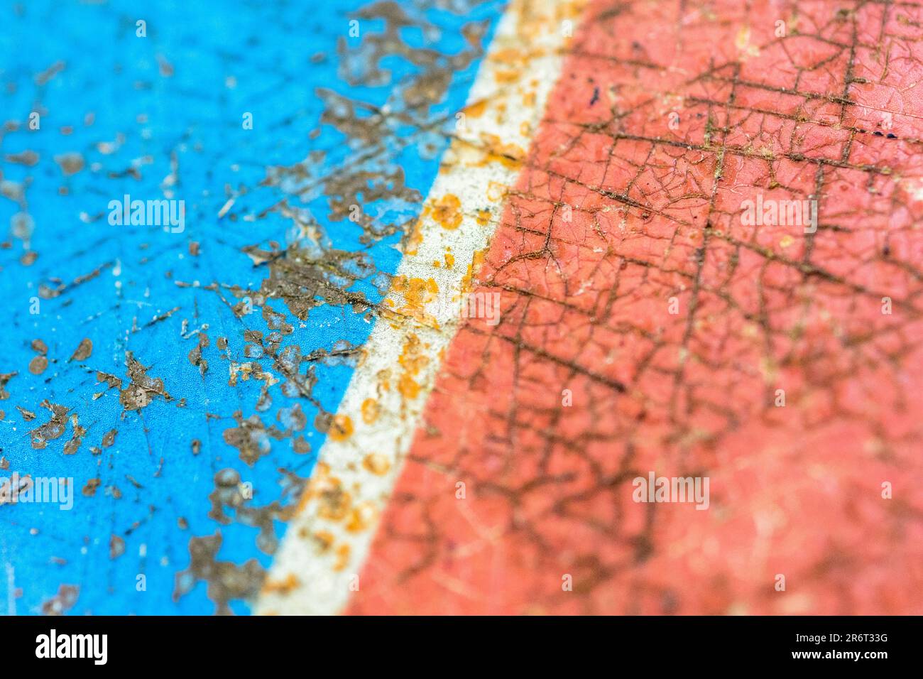 Metal texture blue paint rust hi-res stock photography and images - Alamy