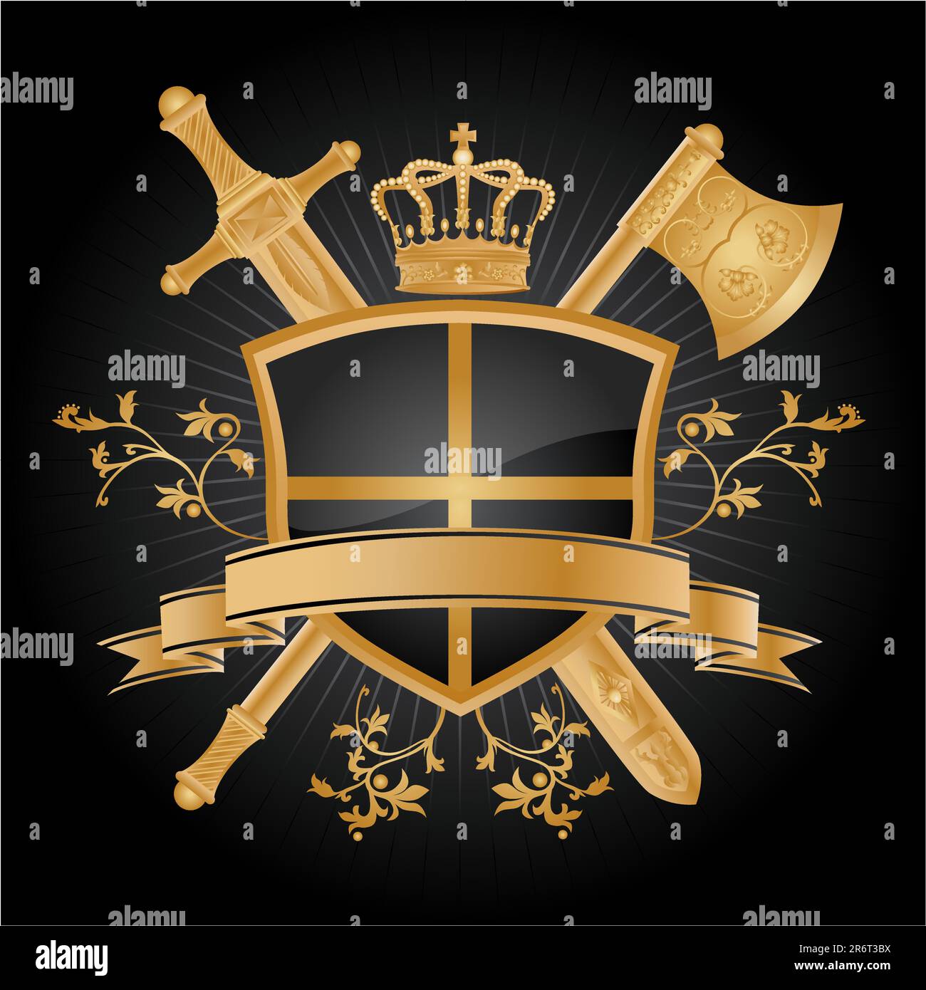 Vector heraldic pattern Stock Vector Image & Art - Alamy