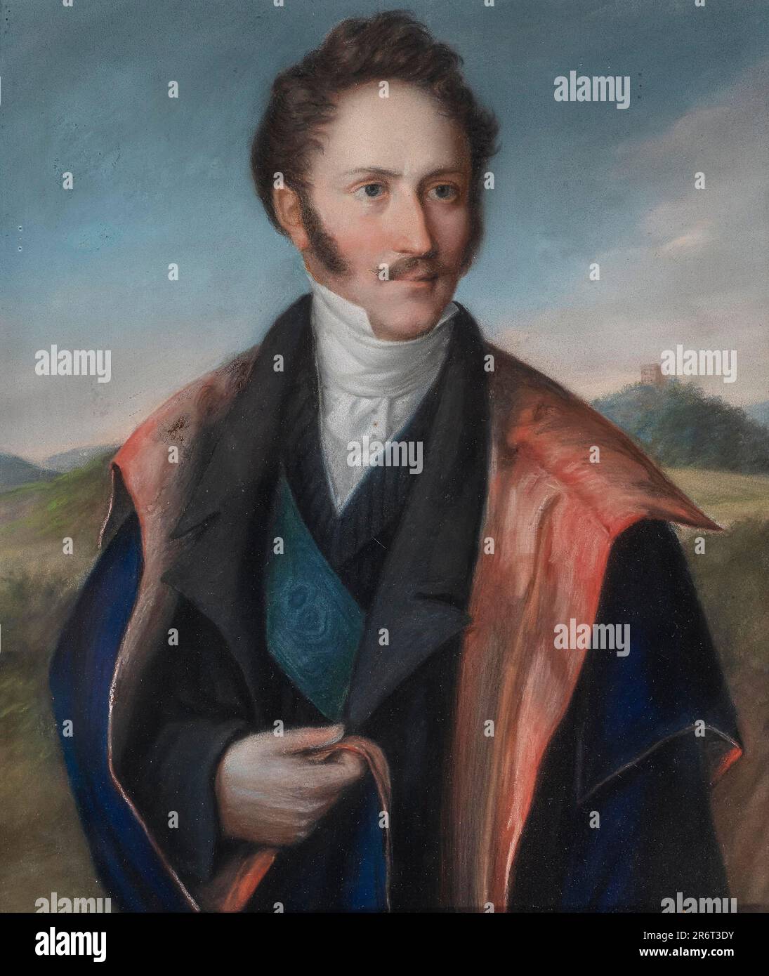 Portrait of Bernhard II, Duke of Saxe-Meiningen (1800-1882). Museum ...