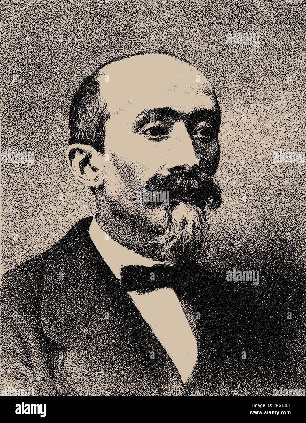 Portrait of the composer Antonio Cagnoni (1828-1896). Museum: PRIVATE ...