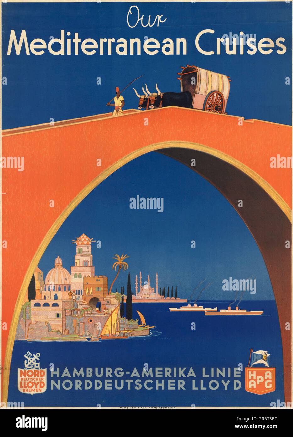 Our Mediterranean cruises. North German Lloyd. Museum: PRIVATE ...