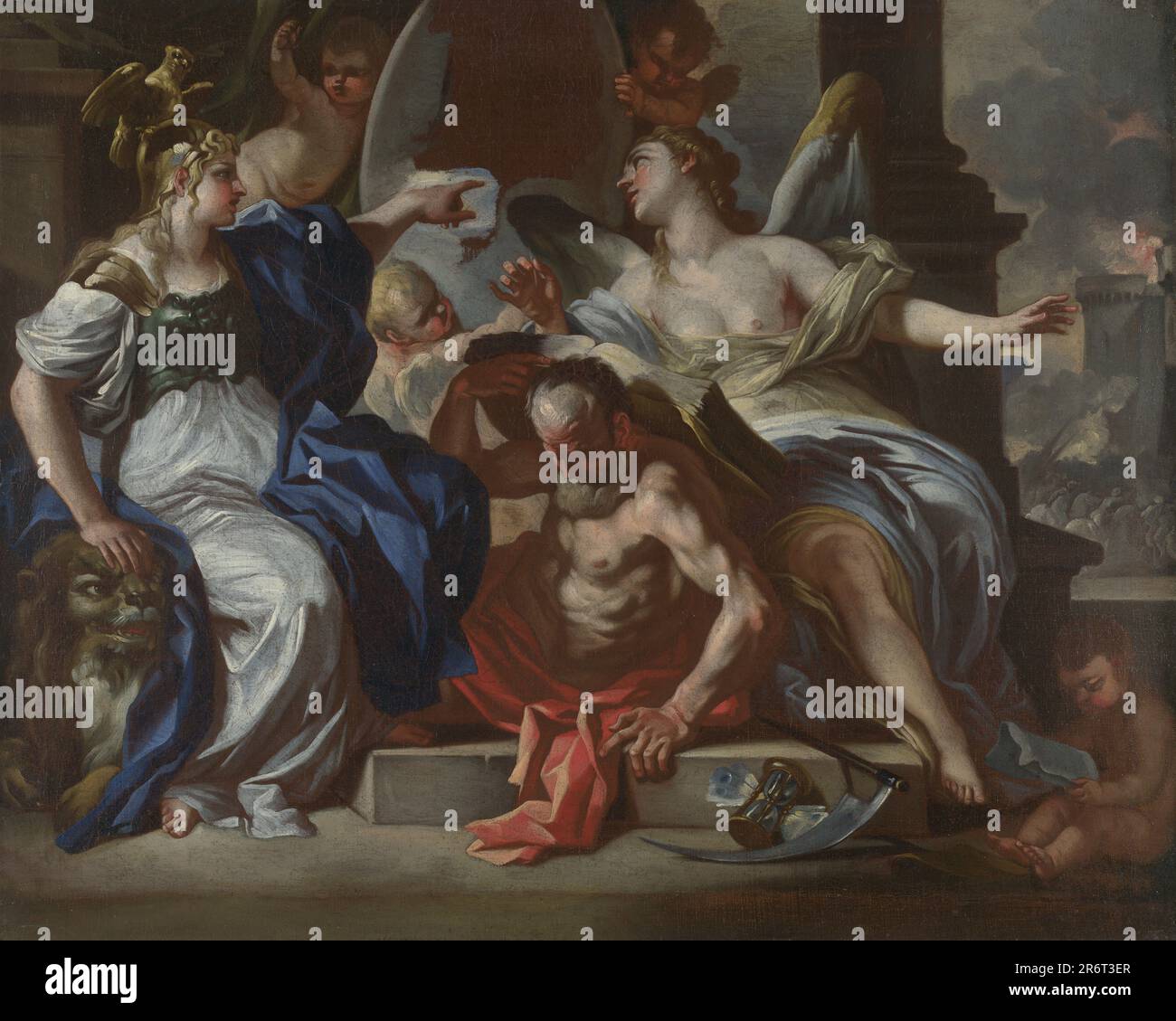 An Allegory of Louis XIV. Museum: National Gallery, London. Author ...