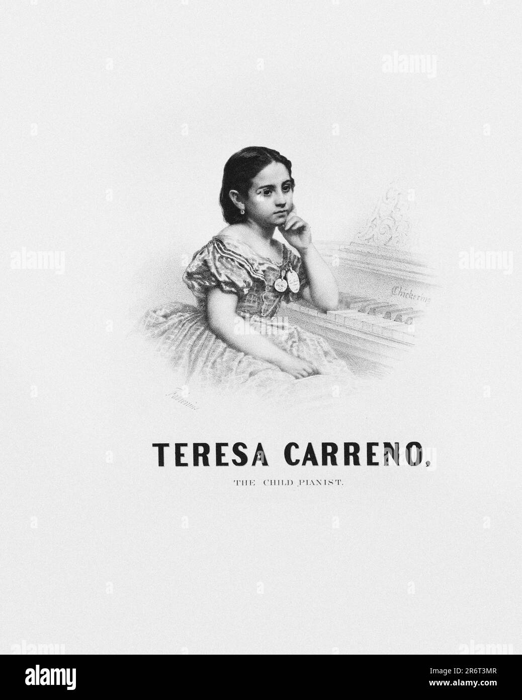 Portrait of the composer and pianist Teresa Carreño (1853-1917). Museum ...