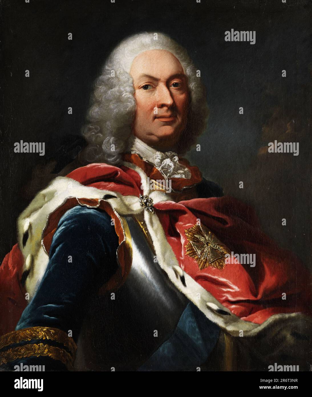 Portrait of William VIII, Landgrave of Hesse-Kassel (1682-1760). Museum ...