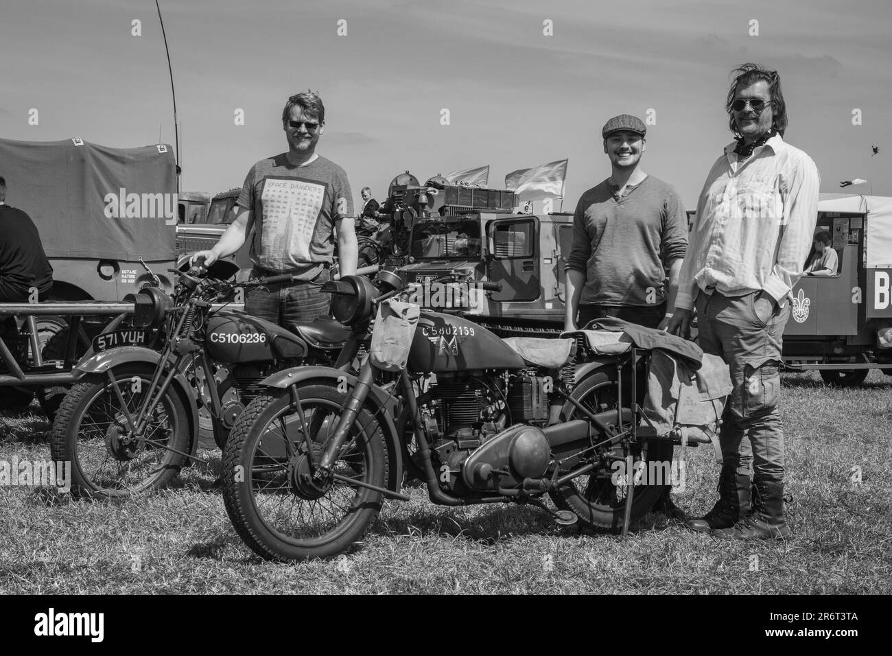 Military - Smallwood Steam & Vintage Rally 2023 Stock Photo - Alamy