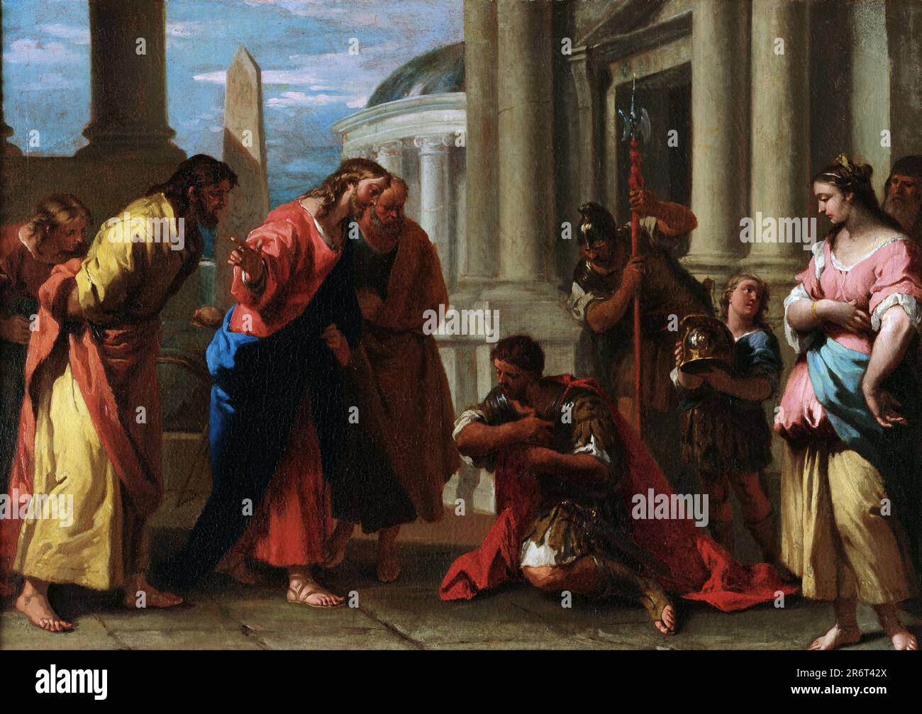 Christ healing the servant of a Centurion. Museum: Museo di Capodimonte ...