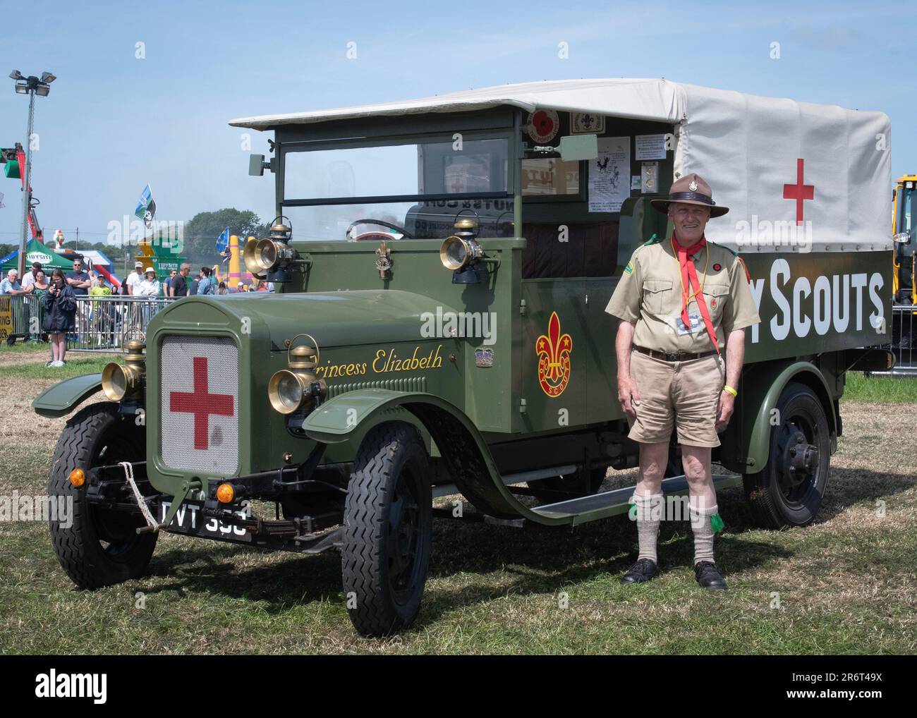 Military - Smallwood Steam & Vintage Rally 2023 Stock Photo - Alamy
