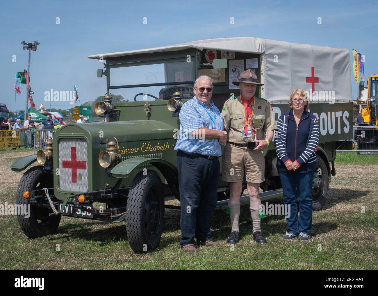 Military - Smallwood Steam & Vintage Rally 2023 Stock Photo - Alamy