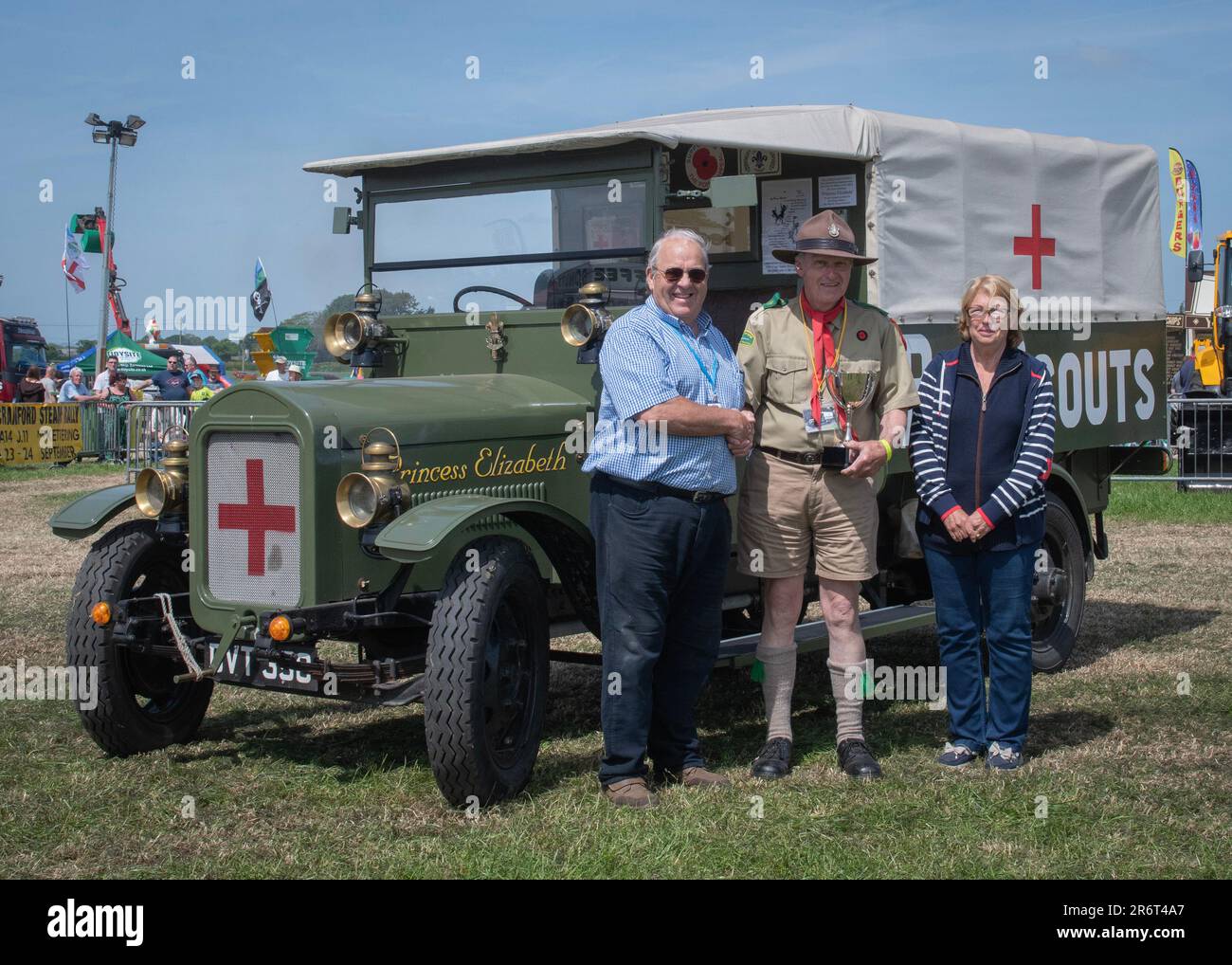 Military - Smallwood Steam & Vintage Rally 2023 Stock Photo - Alamy