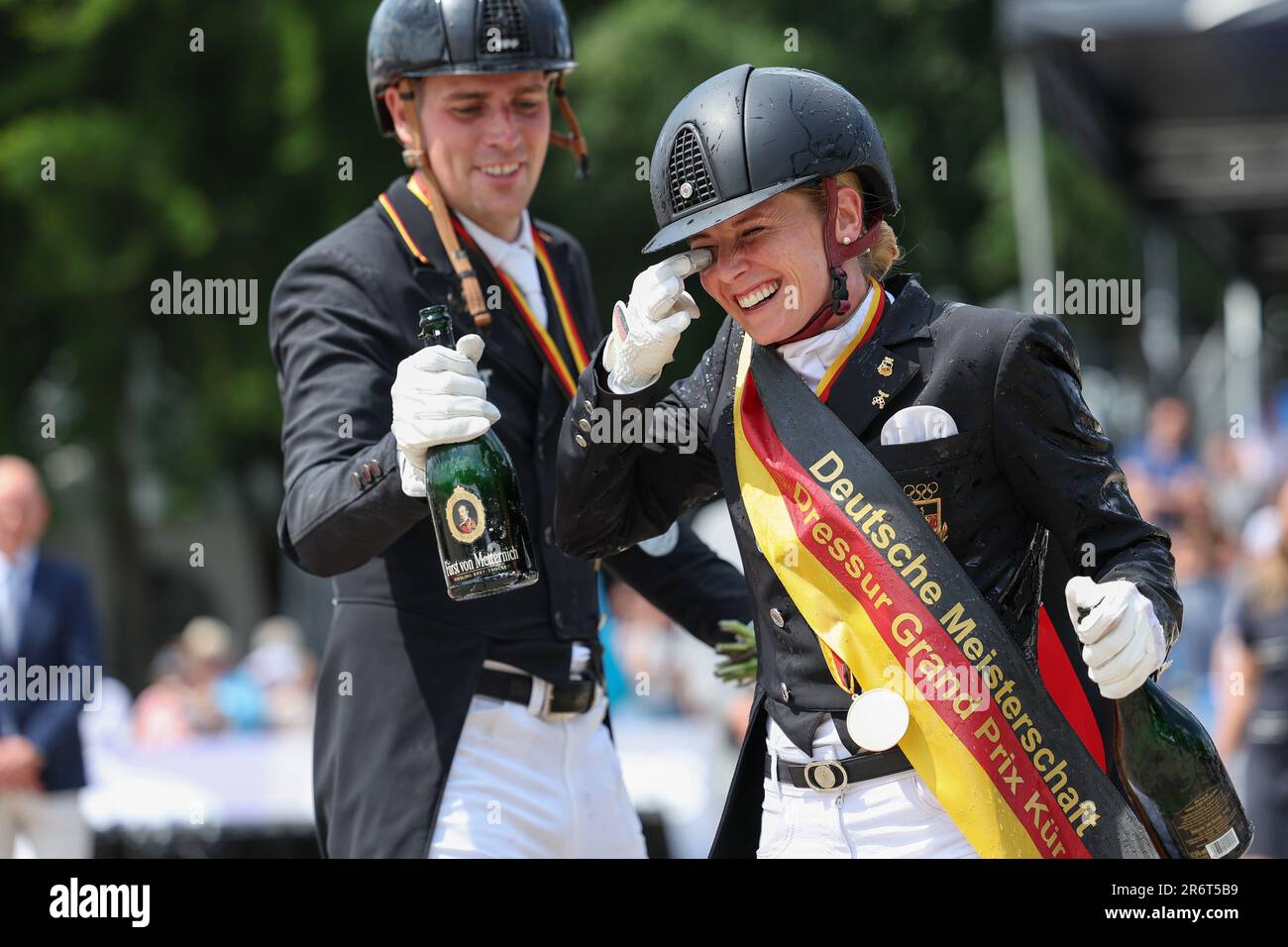 11 June 2023, North Rhine-Westphalia, Balve: Equestrian sport: German ...