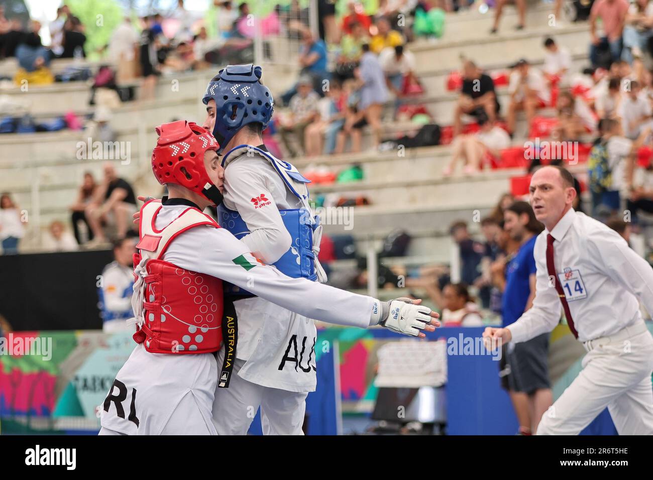 Rome, Italy. 10th June, 2023. Jack Woolley (IRL) vs Bailey Lewis (AUS ...