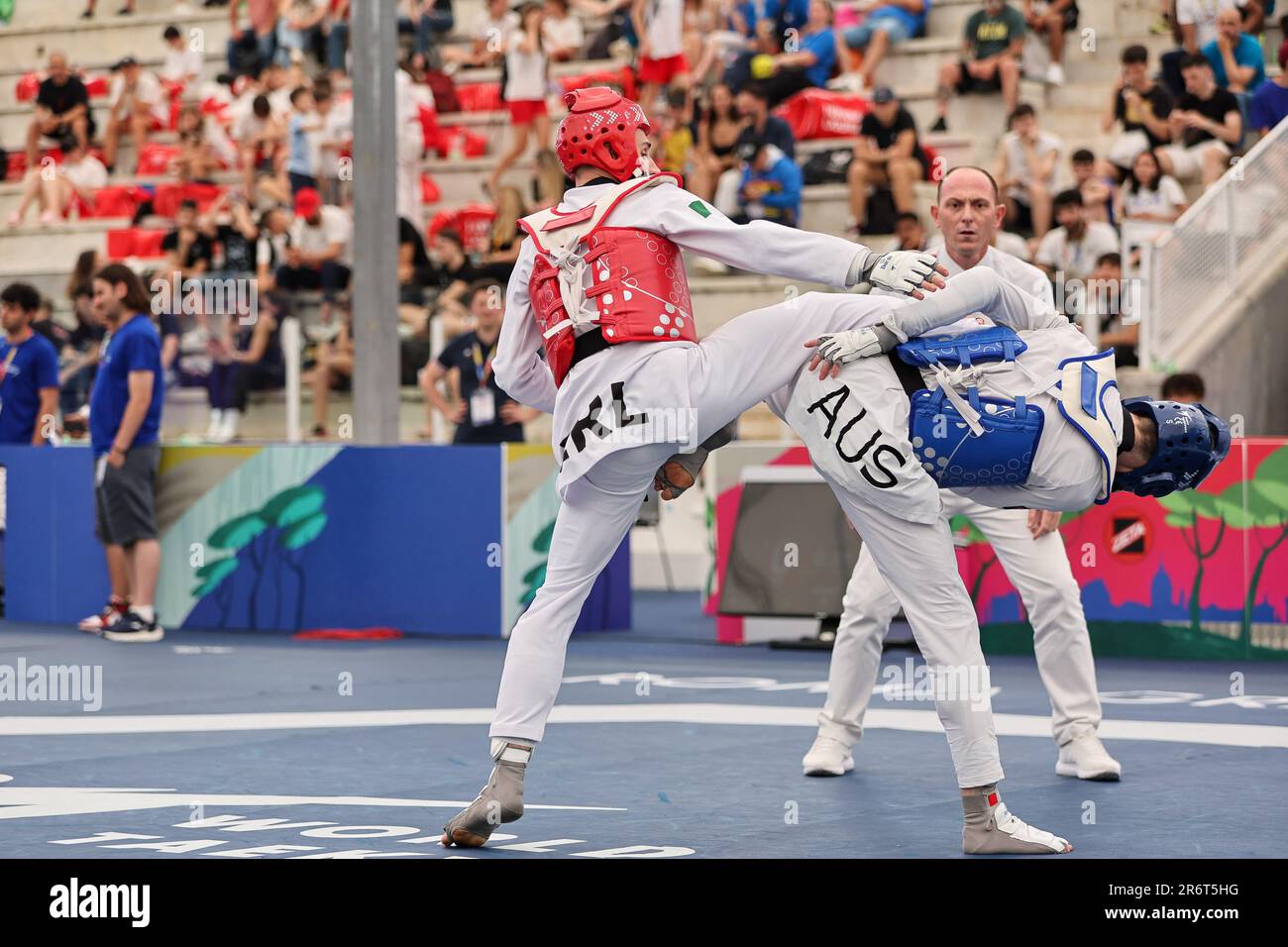 Rome, Italy. 10th June, 2023. Jack Woolley (IRL) vs Bailey Lewis (AUS ...