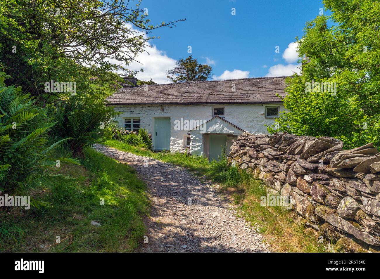 High Hall garth in Little langdale, Cumbria Stock Photo - Alamy