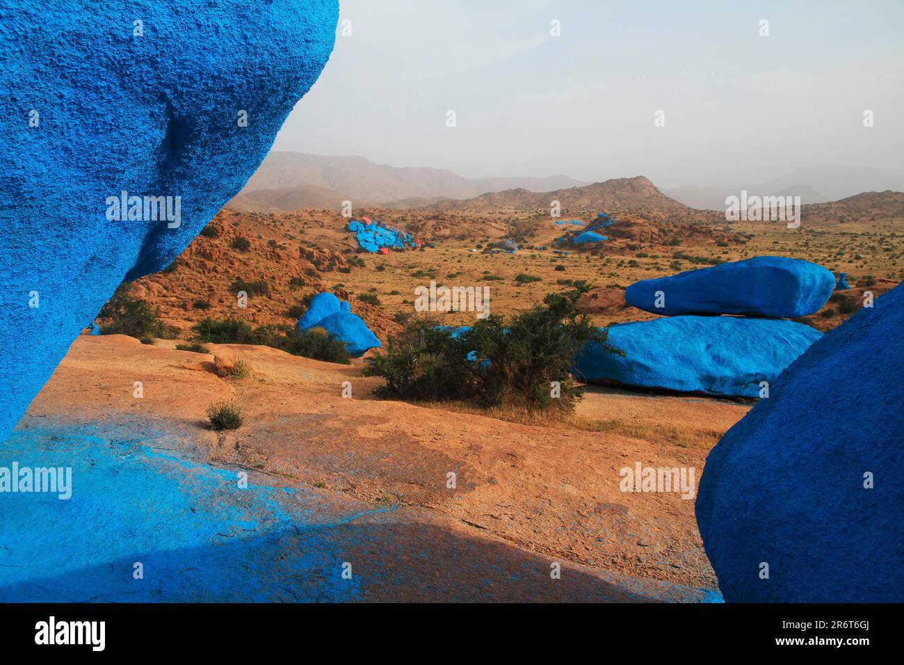 Blue rocks morocco hi-res stock photography and images - Alamy
