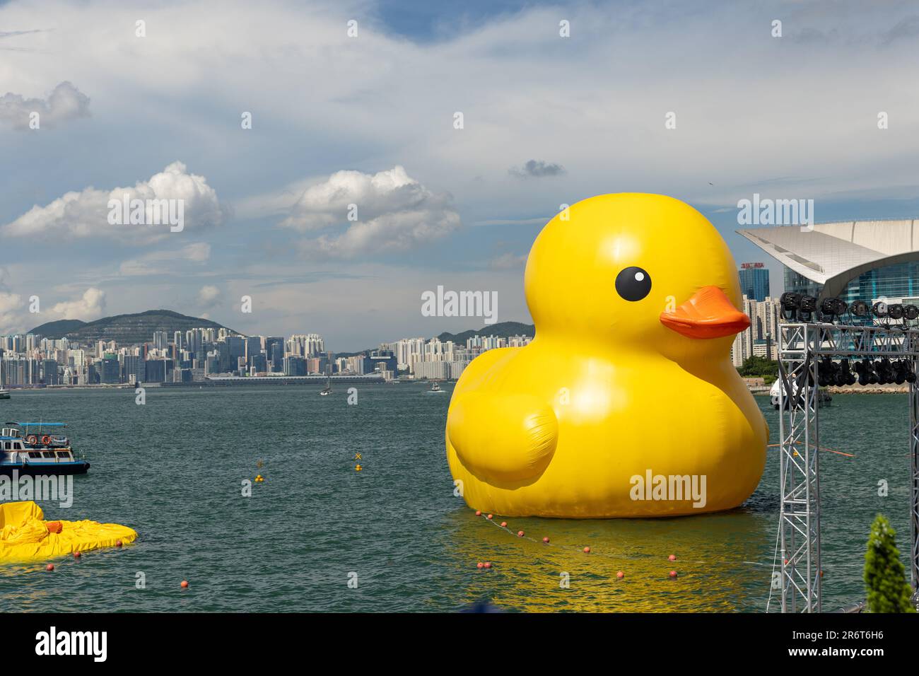 Hong Kong, Hong Kong. 10th June, 2023. "Double Duck" by Dutch artist ...