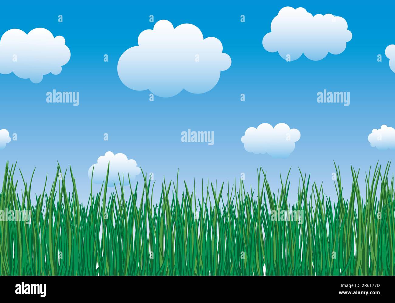 Abstract background. Horizontal seamless border. Vector illustration ...