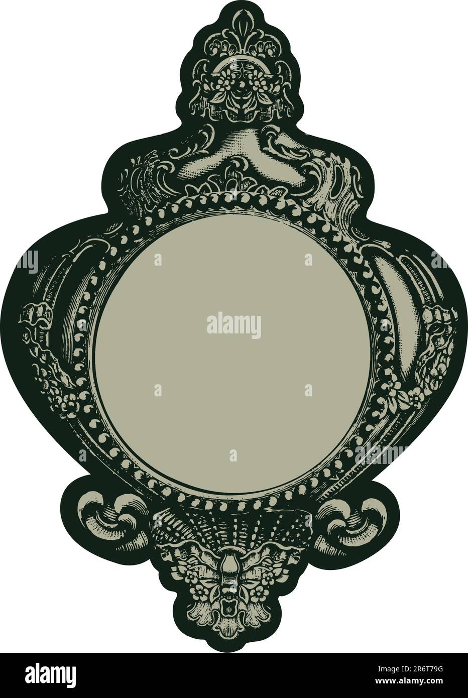Mirror image texture Stock Vector Images - Alamy