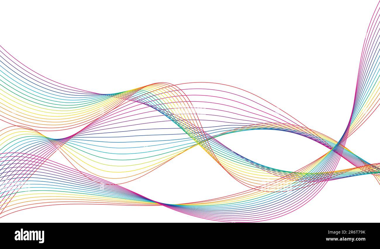 Colourful lines background on sea theme for design use Stock Vector ...