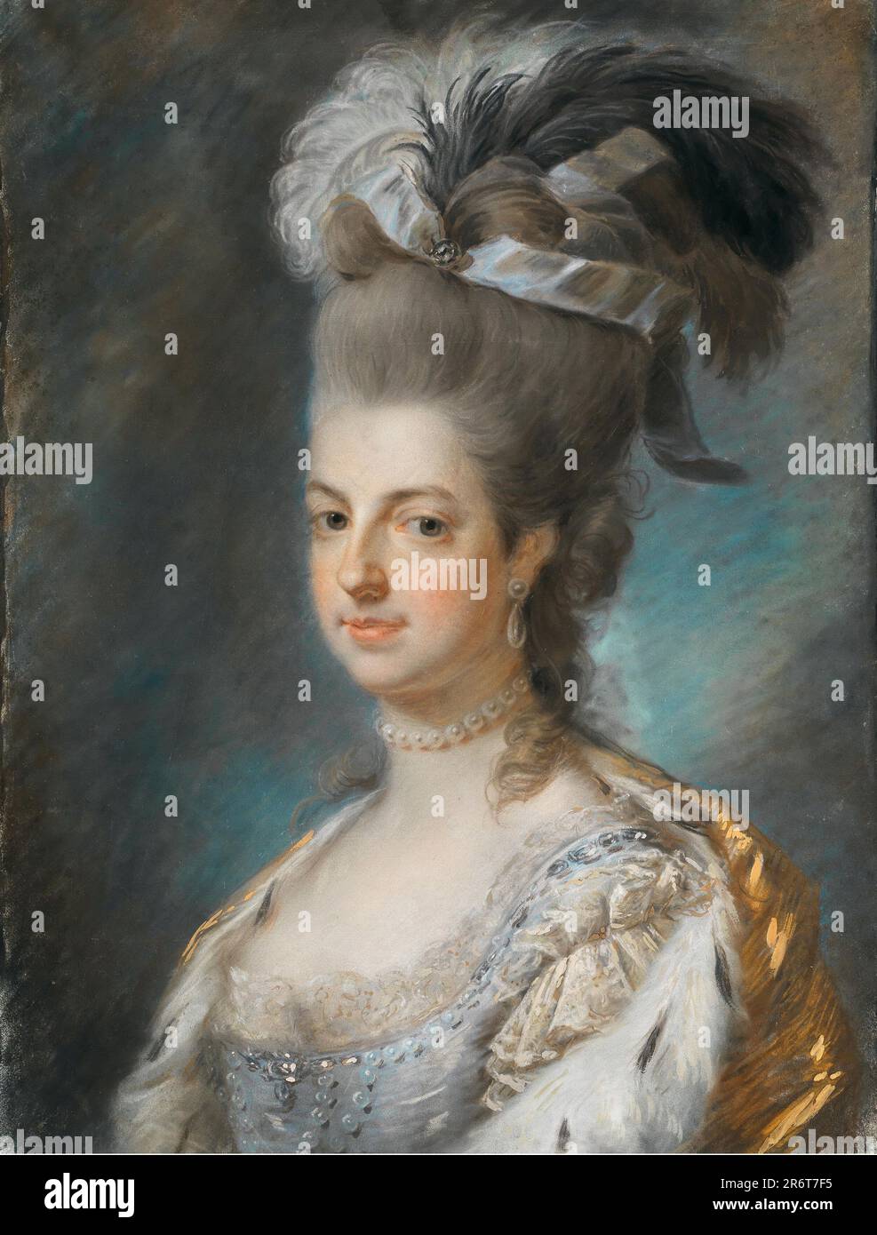 Portrait of Archduchess Maria Christina of Austria (1742-1798), Duchess ...