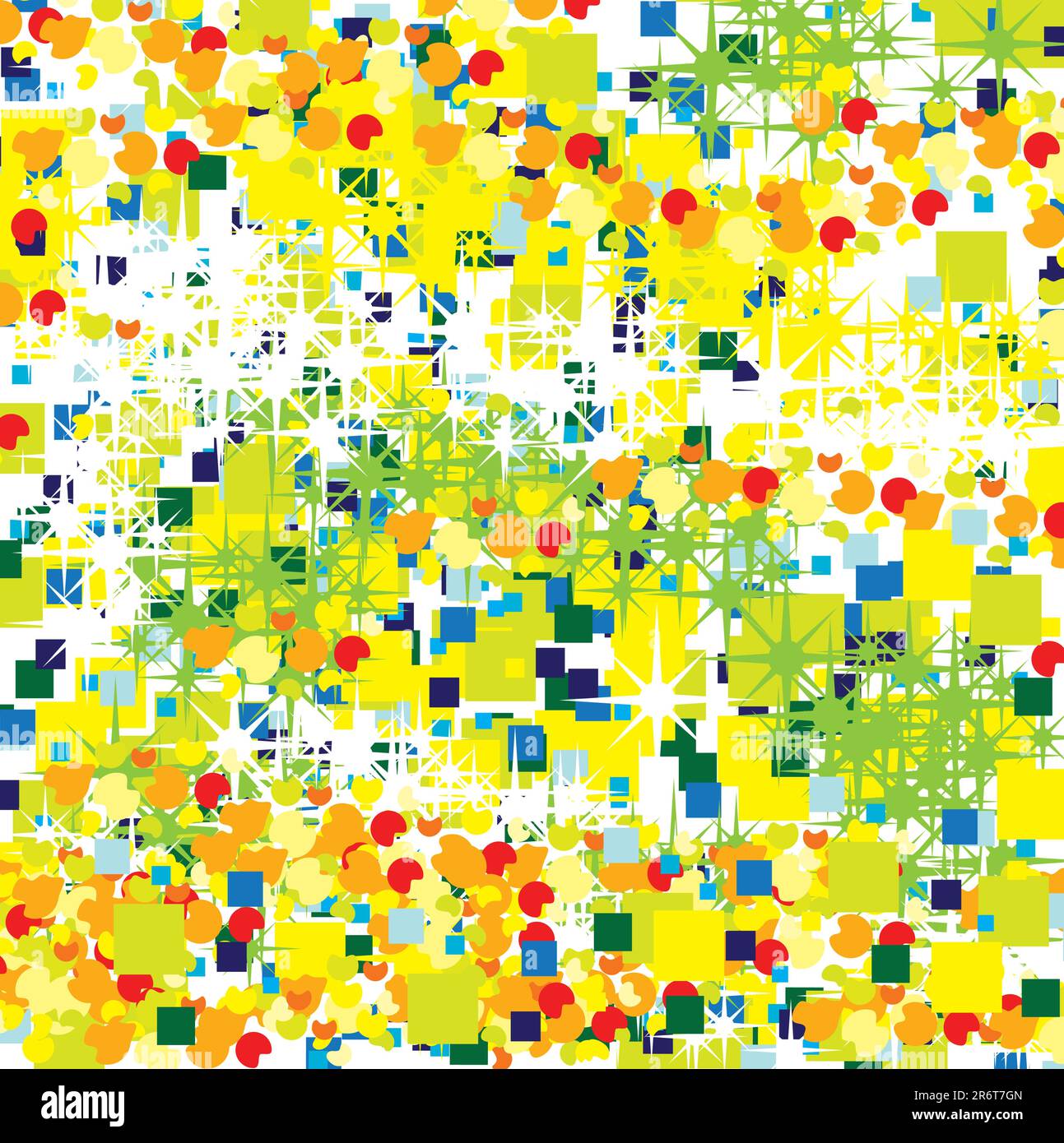 colorful background with a collection of different shapes Stock Vector ...