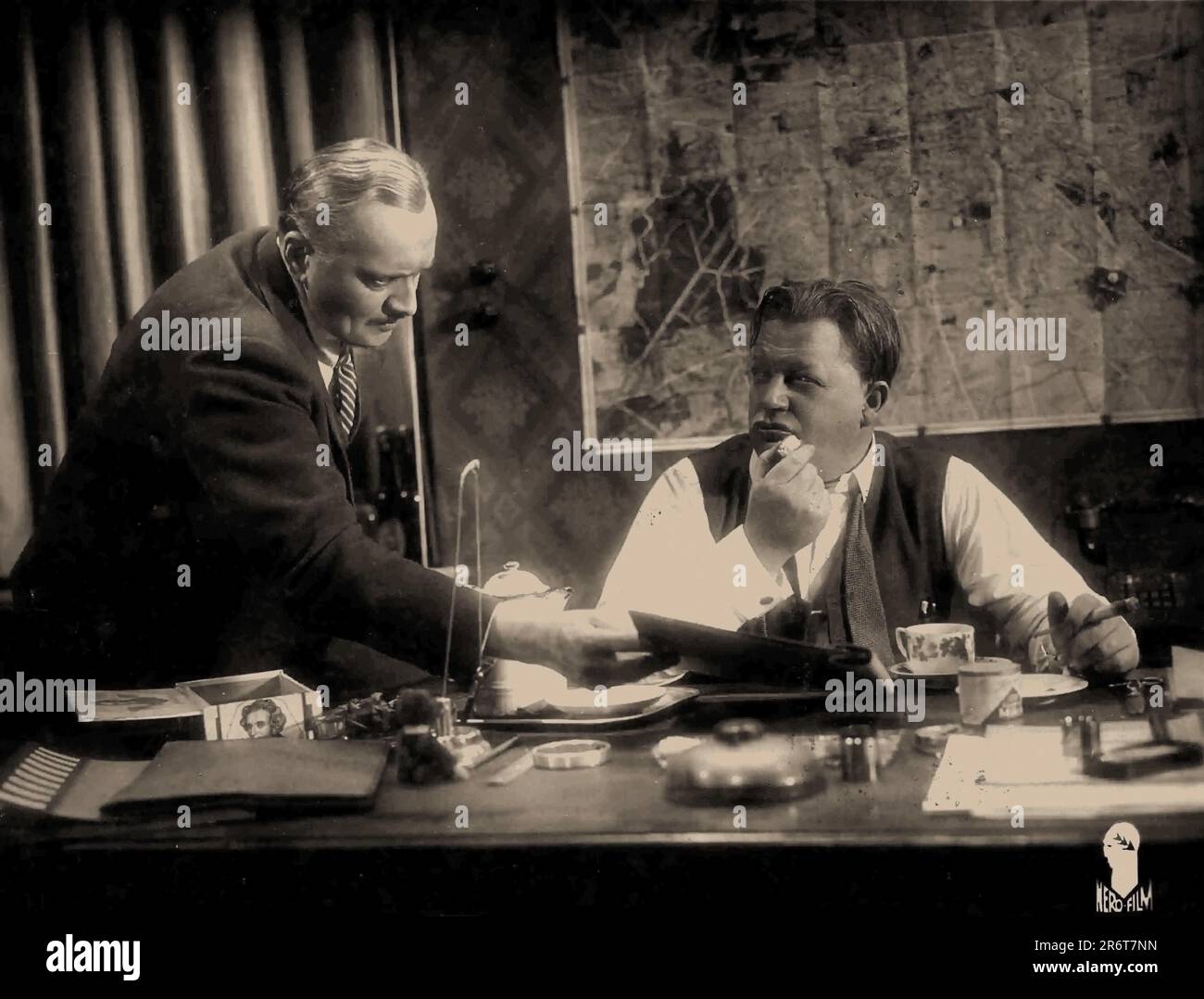 Scene from the film "M (A City Searches for a Murderer)" by Fritz Lang ...