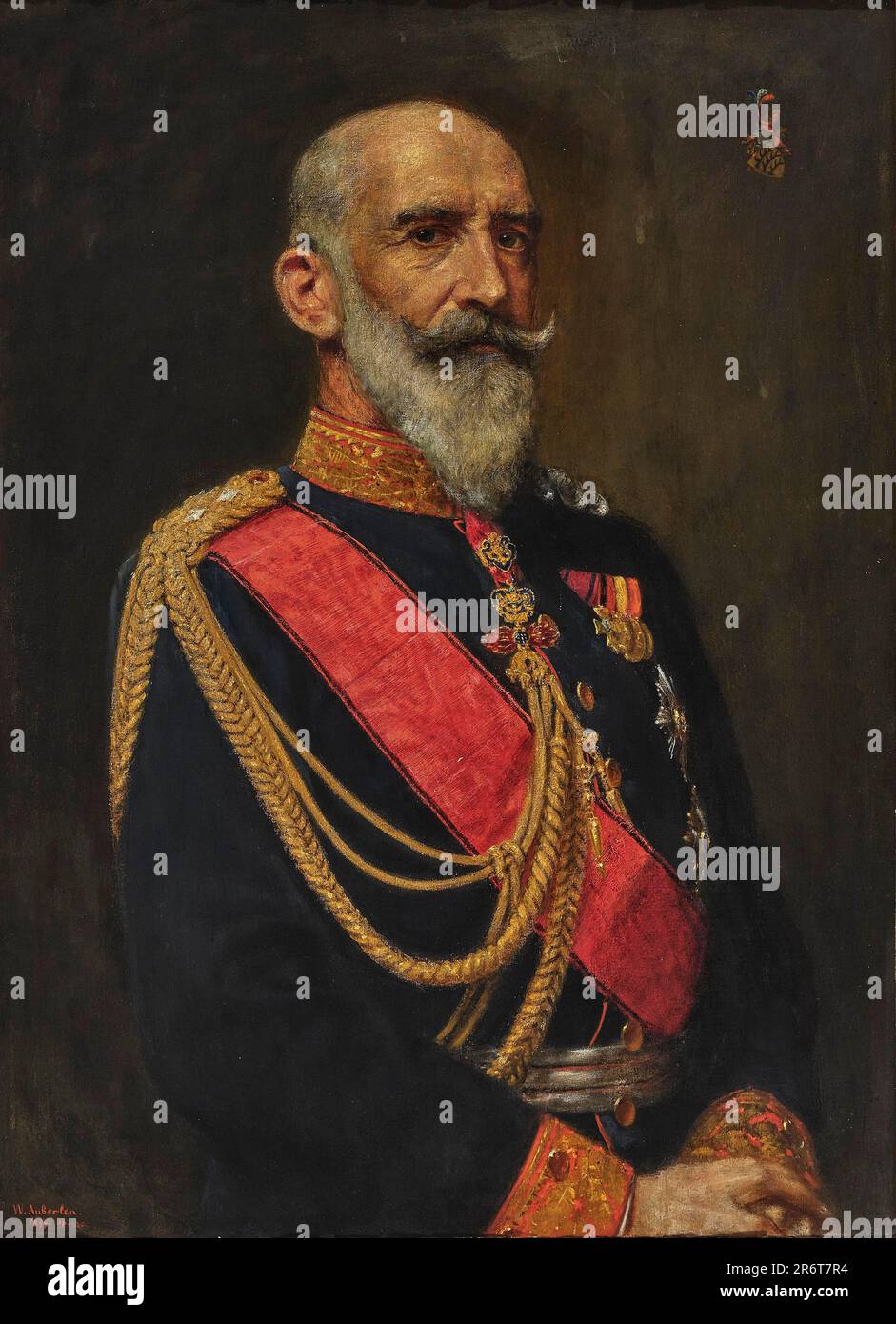 Portrait of Duke Philipp of Württemberg (1838-1917). Museum: PRIVATE ...