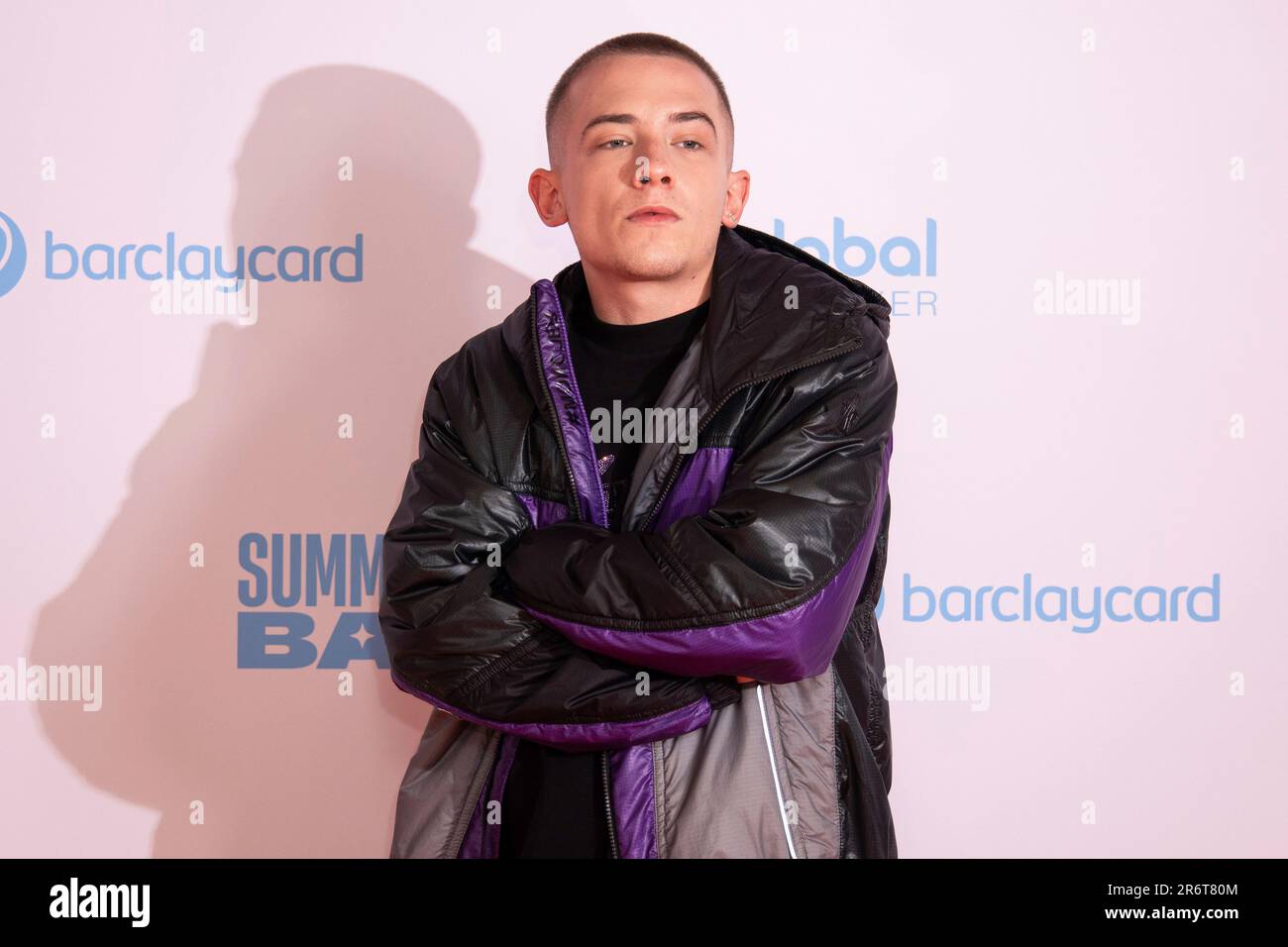Arrdee poses for photographers upon arrival at the Capital FM ...