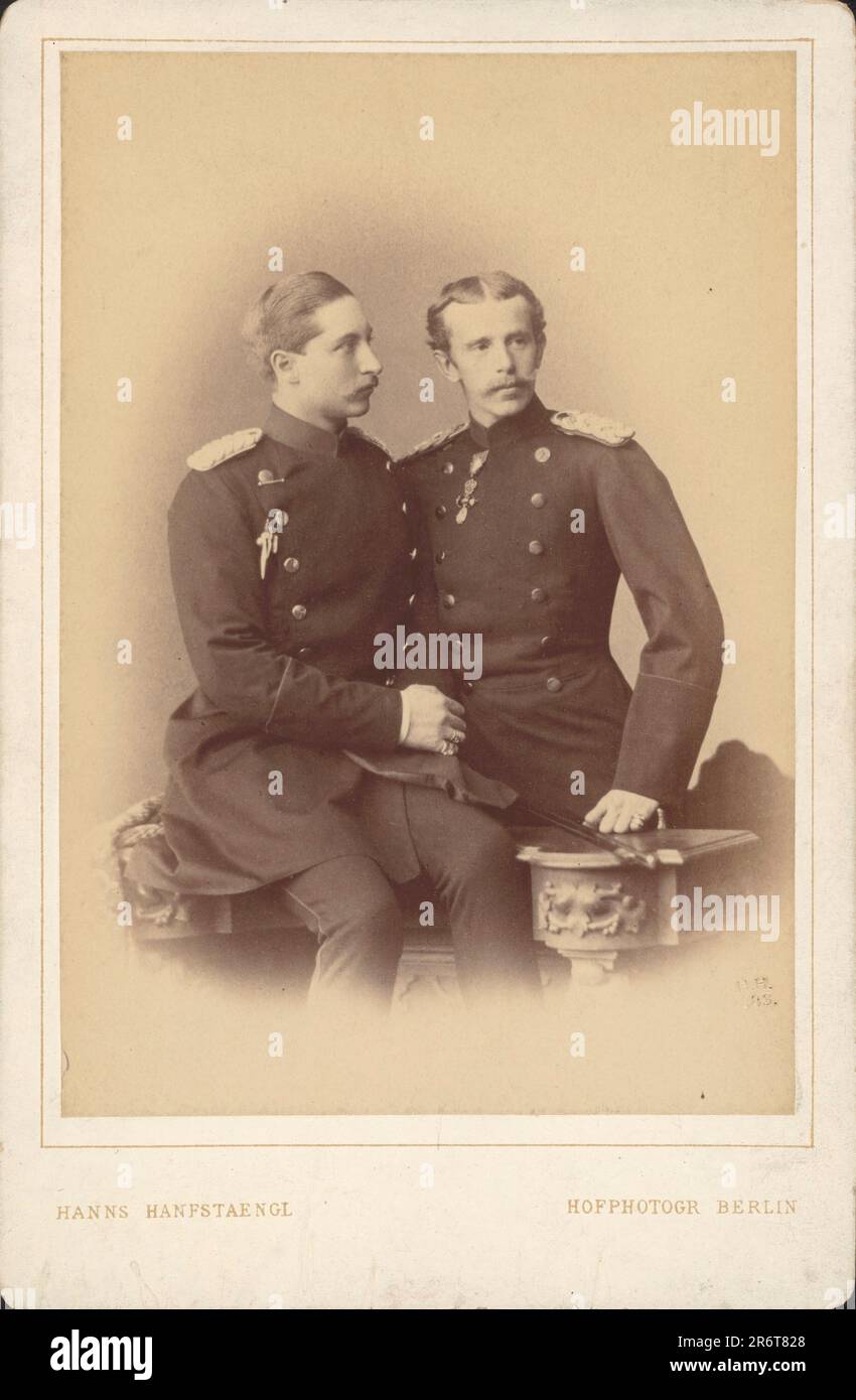 Portrait of German Emperor Wilhelm II (1859-1941), King of Prussia ...