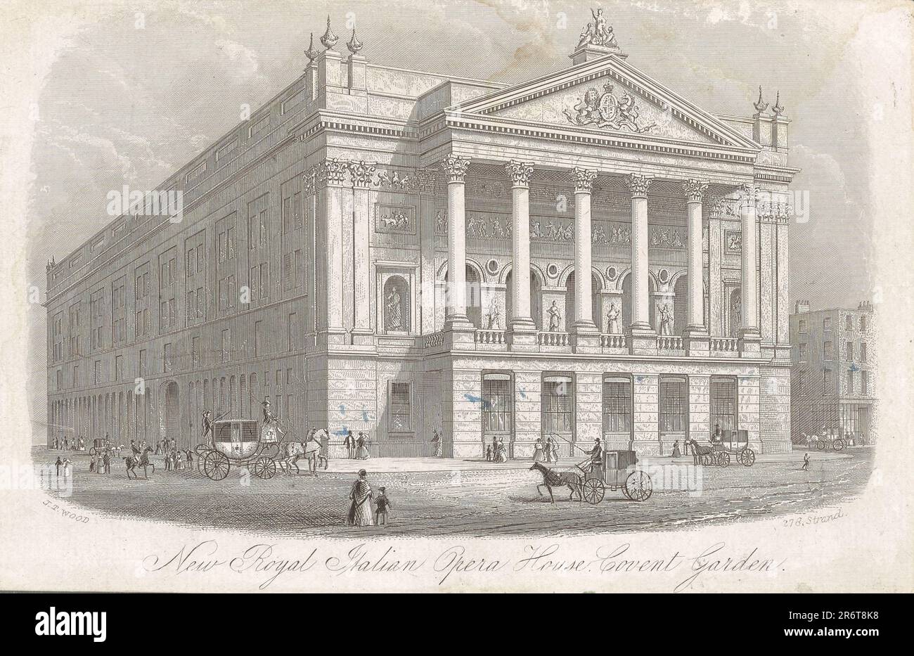 Royal Opera House Covent Garden, London. Museum: PRIVATE COLLECTION ...